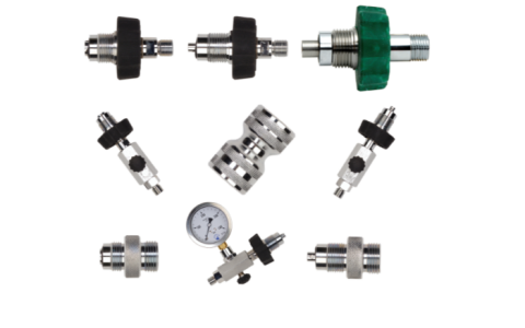 Scuba Diving Adaptors - DIN, De-Canting, Charging, NEVOC