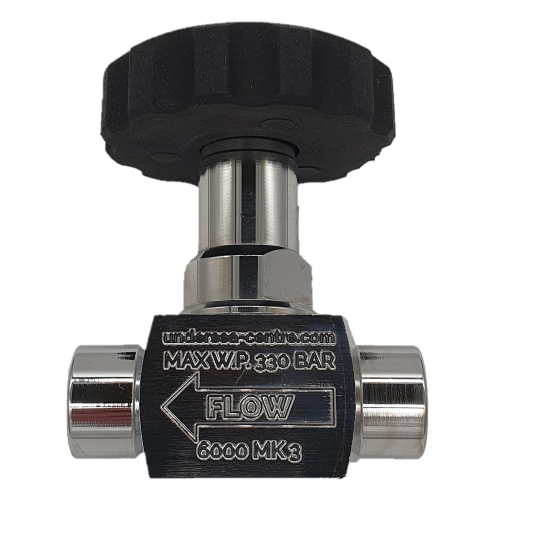 Balanced Needle Valve for Inline Use - Air Only